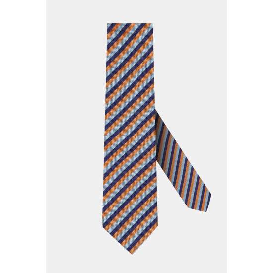 Vakko DIAGONAL STRIPED SILK TIE