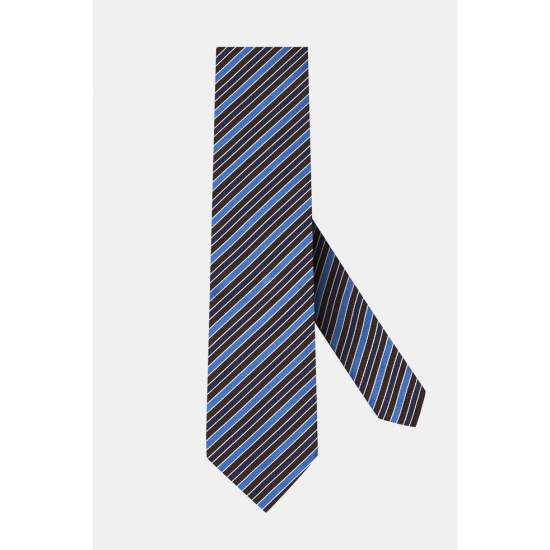 Vakko DIAGONAL STRIPED SILK TIE