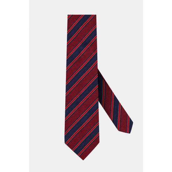 Vakko DIAGONAL STRIPED SILK TIE