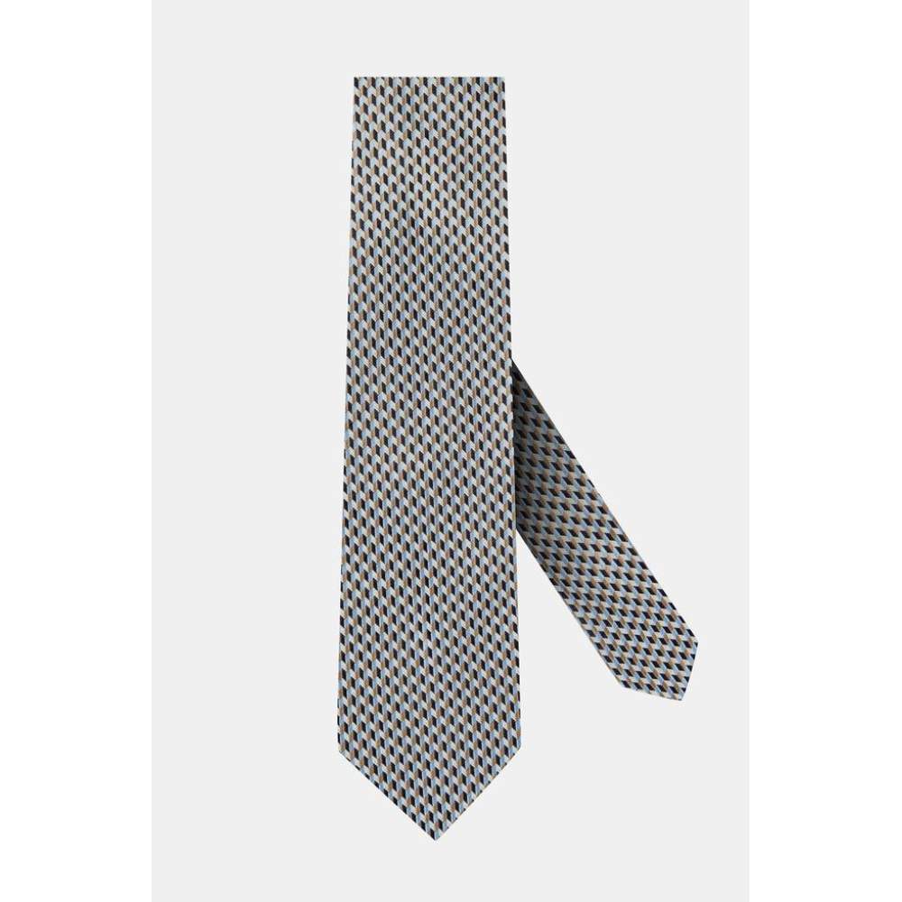 Vakko MICRO PATTERNED SILK TIE