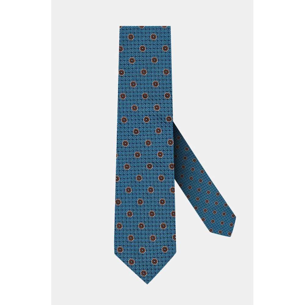 Vakko MOTIF PATTERNED SILK TIE