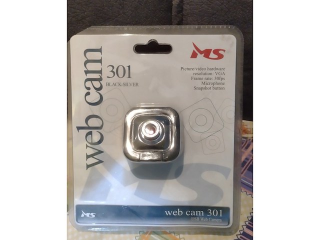 MS web kamera 301 black(crna)