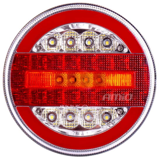 Štop lampa za auto prikolicu, LED 12/24V dinamička – Amio 02372