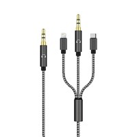 KABEL 3,5STEREO - AUX+UBS/C+iPhone