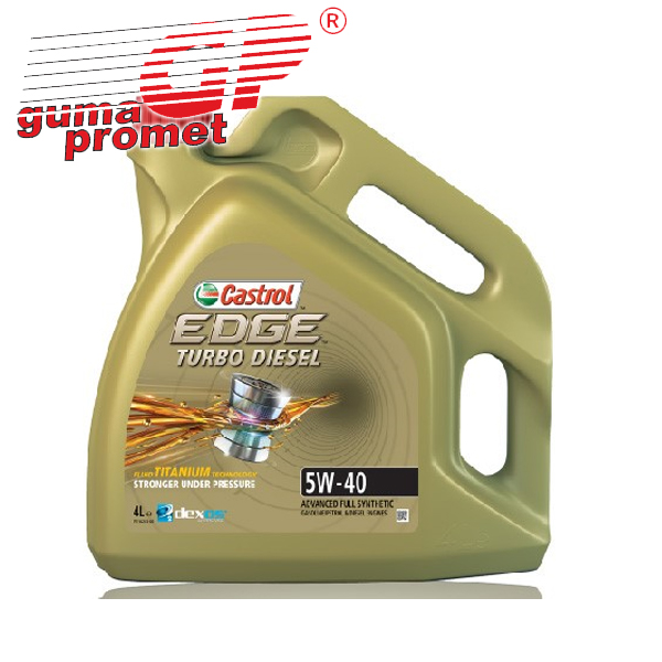 CASTROL 5W40 EDGE TD 4L TITANIUM