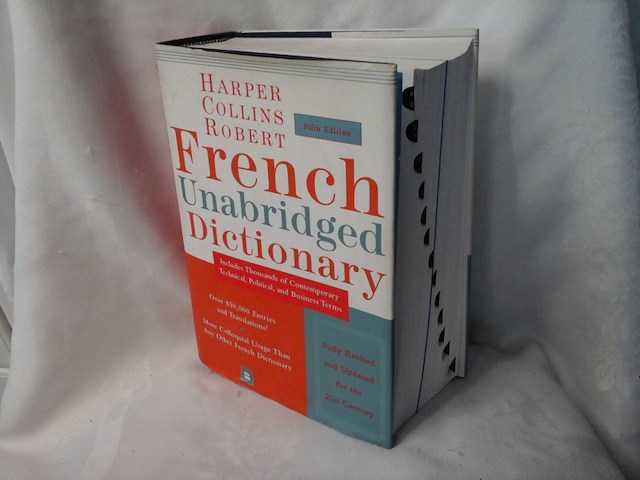 Franch unabridged dictionary Harper Collins Robert