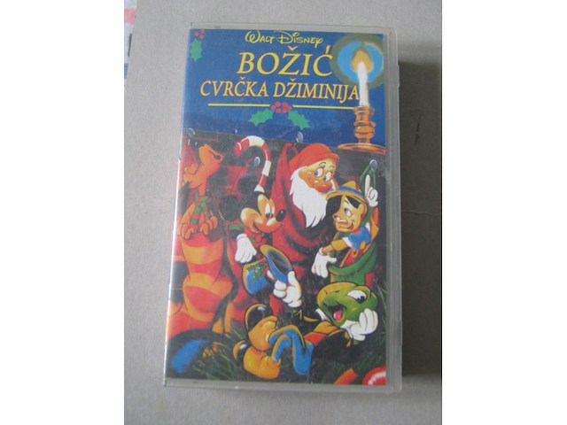 VHS-WALT DISNEY-BOZIC CVRCKA DZIMINIJA