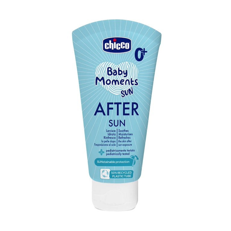 Chicco® Baby Moments Krema za Negu Kože Posle Sunčanja; After Sun 150 mL