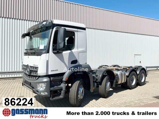 Novi Mercedes-Benz Arocs 3240 8x4 kamion šasija