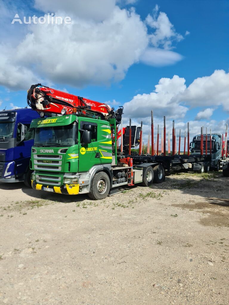 Scania R480 kamion za prevoz drva