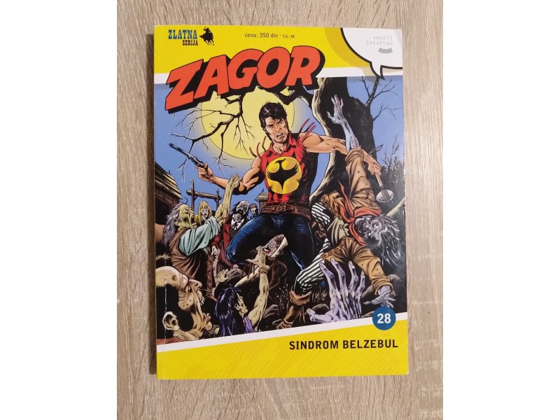 Zlatna serija 28 - Zagor: Sindrom belzebul (korica A)