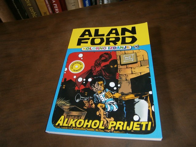 Alan Ford kilorno izdanje br. 20 - Alkohol prijeti