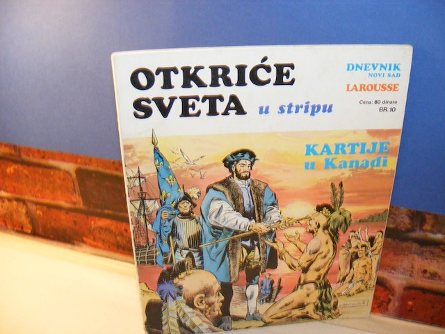 Otkriće sveta u stripu broj 10 Kartije u Kanadi