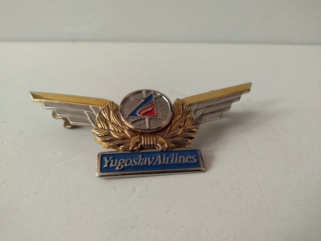 JAT Yugoslav Airlines - pilotska značka