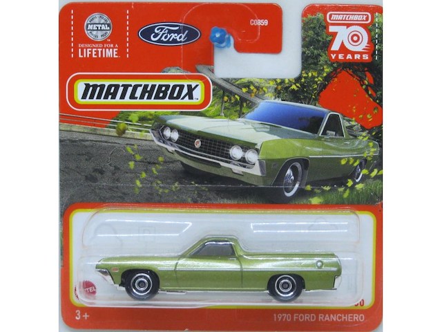 matchbox ford ranchero `70