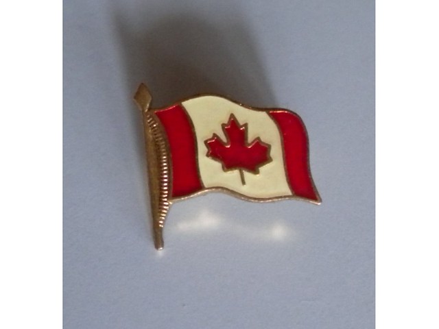 Države `Zastava Kanade` (na kopču)
