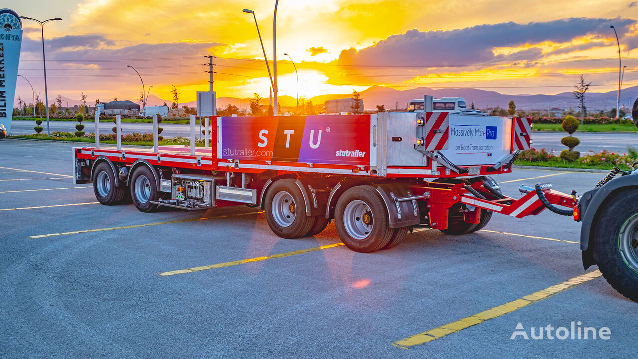 Nova STU Boat transport Trailer poluprikolica sa niskom platformom