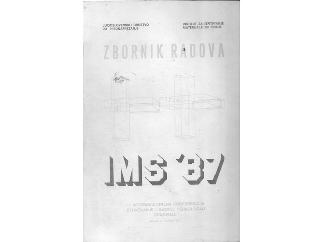 Zbornik radova IMS *87