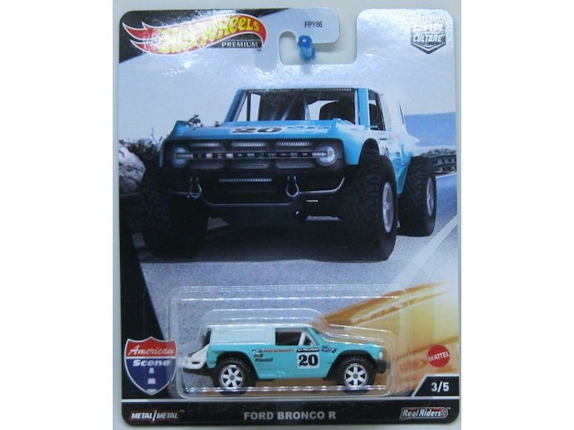 hot wheels ford bronco R