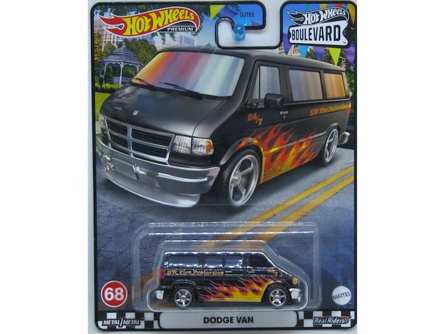 hot wheels dodge van