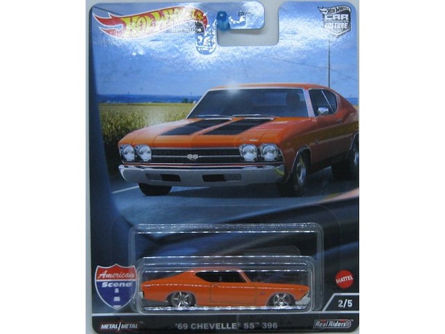 hot wheels chevrolet chevelle `69 SS 396