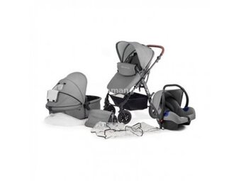 KINDERKRAFT MOOV KOLICA ZA BEBE SET 3U1 GREY KKWMOOVGRY00NC