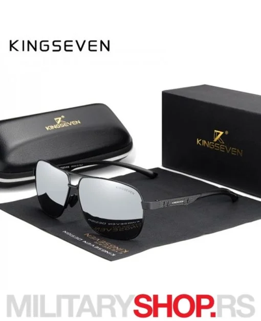 Elegantne Sunčane Naočare – Kingseven N7188 Silver