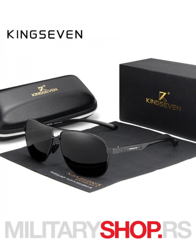 Elegantne Sunčane Naočare – Kingseven N7188 Black