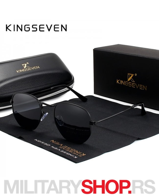 Elegantne Sunčane Naočare – Kingseven N7548 Black