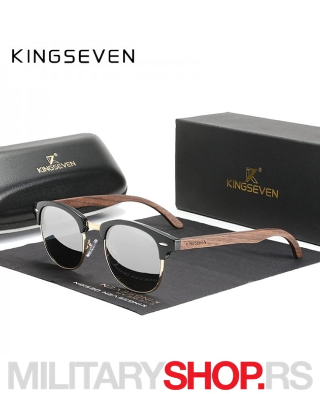 Elegantne Sunčane Naočare – Kingseven W5516 Silver