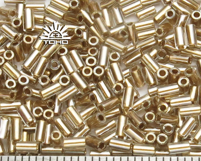 TB-01-989 Cevčice 3mm Gold Lined Crystal (10gr)