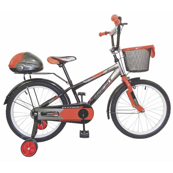Dečija bicikla 20″ Fitness – Sivo/narandžasta model -20010