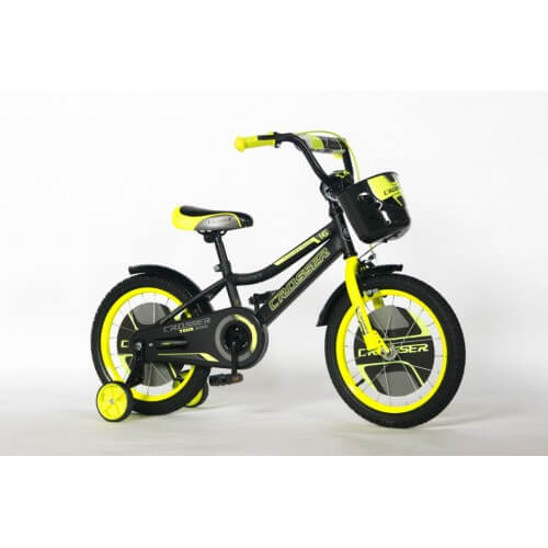 Dečiji bicikl 16″ CROSSER – Žuti model 16017