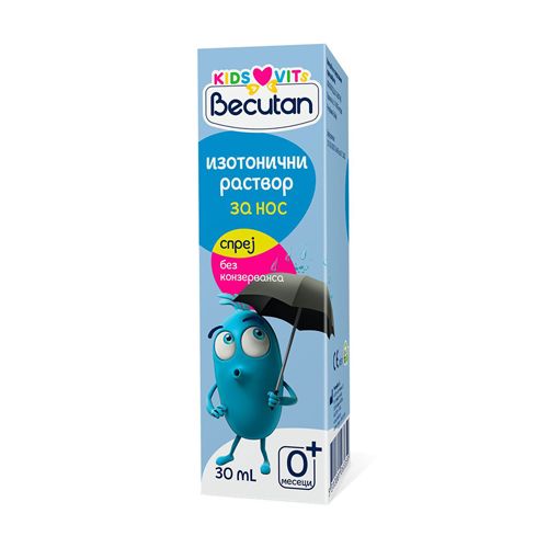 Becutan Kids VitS izotonični rastvor sprej za nos 30ml