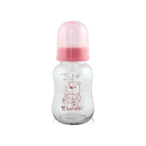 Lorelli Flašica Staklena 125Ml (0M+) - Blush Pink