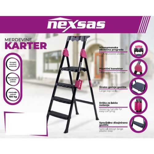 NEXSAS merdevine Karter 6+1