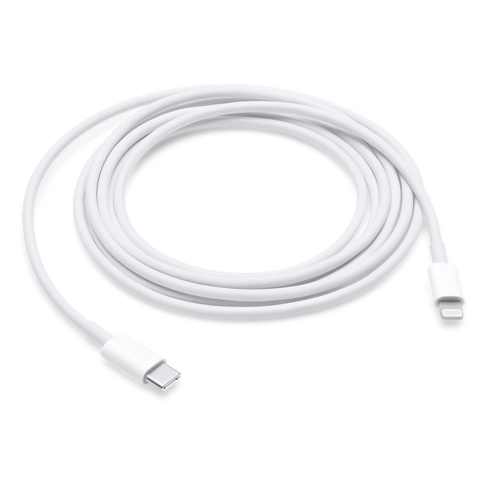 Apple MQGH2ZM/A beli kabl za punjac USB C (muški) na lightning (muški) 2m