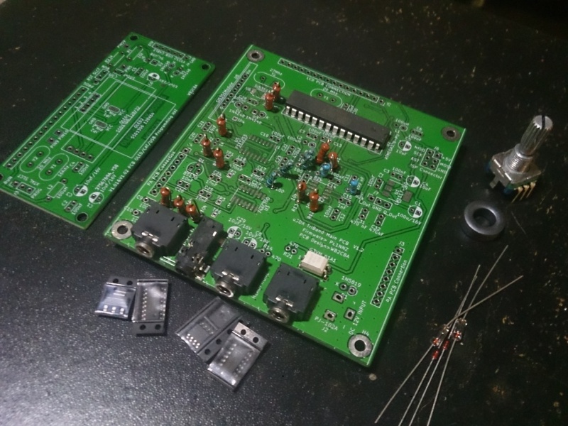 USDX SWR RFProbe Amidon FT50 LPF BPF Ebyte IAM81008 SI4735