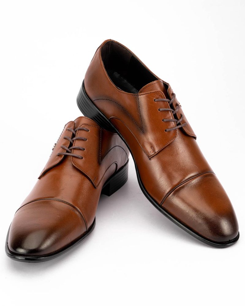Muške cipele – Elegantne – DC-402 – Svetlo braon