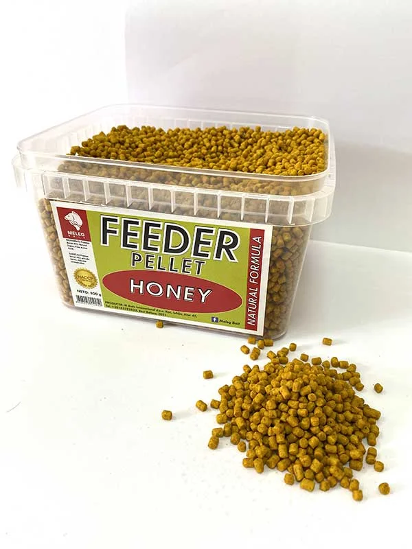 MELEG FEEDER PELLET-HONEY 800GR