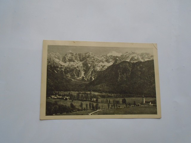 Razglednica Jezersko Kamniške planine