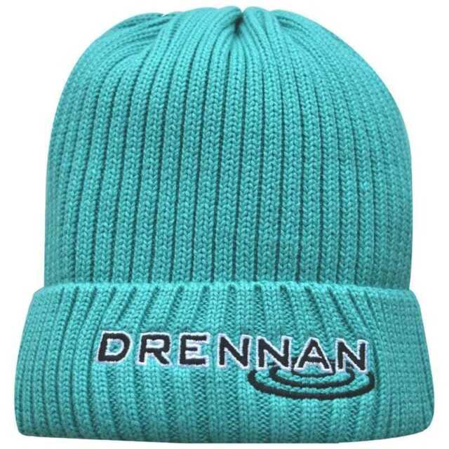 DRENNAN KNITTED BEANIE AQUA