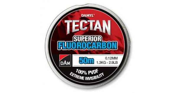 Dam Fluorocarbon Tectan Superior 0,12mm 50m
