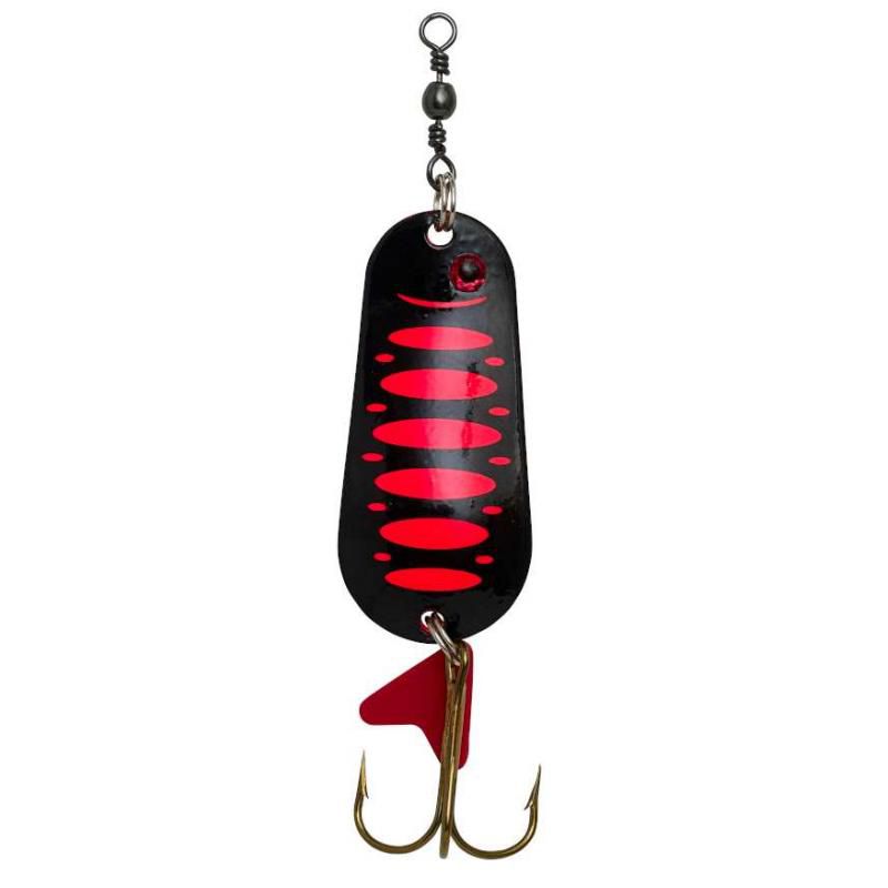 Dam Varalica Effzett Standard Spoon Fluo Red/Black UV 3,2cm 6gr