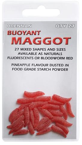 DRENNAN BUOYANT MAGGOT-BLOODWORM RED