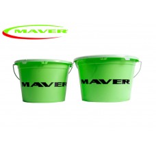 Maver Groundbait Bucket & Lid 18l