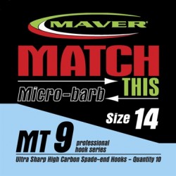 Maver Hooks Serie MT 9 No.14