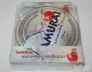 Najlon Samurai 150m 0,12mm