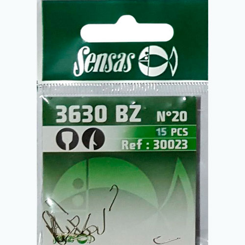 Sensas Hooks Serie 3630 BZ No.18