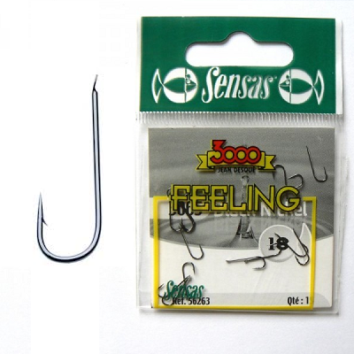 Sensas Hooks Serie Black Nickel 3065 No.16